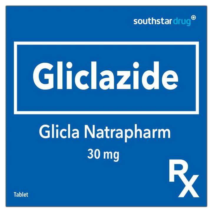 Rx: Glicla Natrapharm 30mg Tablet | Lazada PH