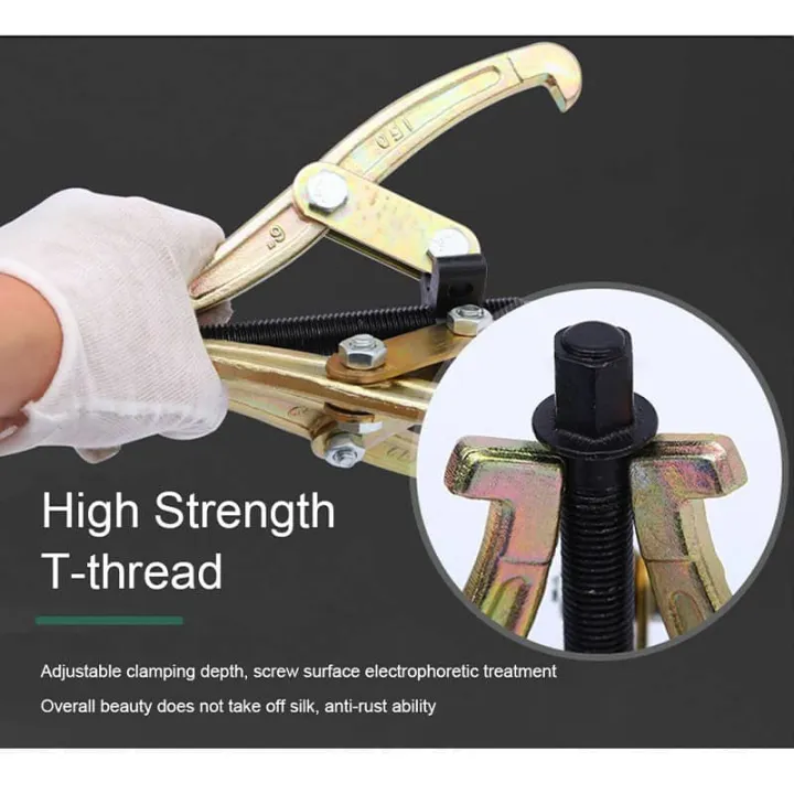 Steel Three-Jaw Gear Puller puller claw bearing universal triangle ...