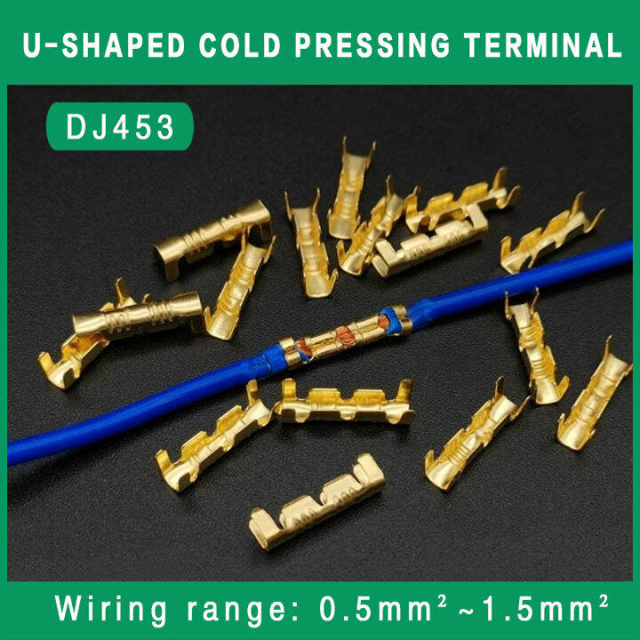 DJ453 line pressing buckle parallel connection terminal Double U-shaped ...