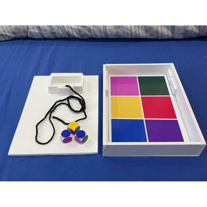 9skCMgb4 mini color game perya on hand complete set with dice and color ...