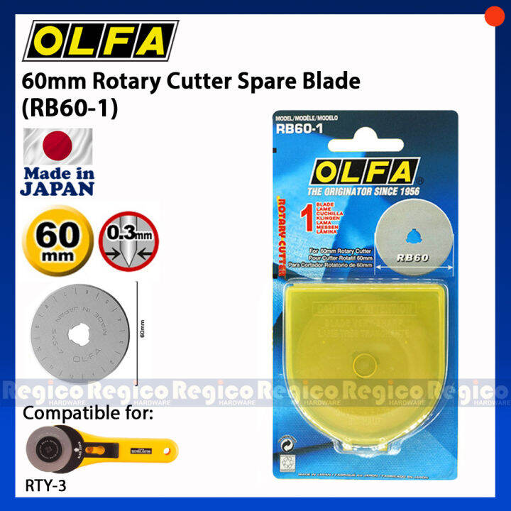 OLFA Spare/Cutter Blade (RB60-1) Regico Hardware | Lazada PH