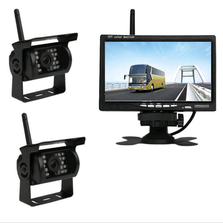 Vehicle Backup Rear View Camera Camera Kit Bus Truck Kit Bus Truck RV ...