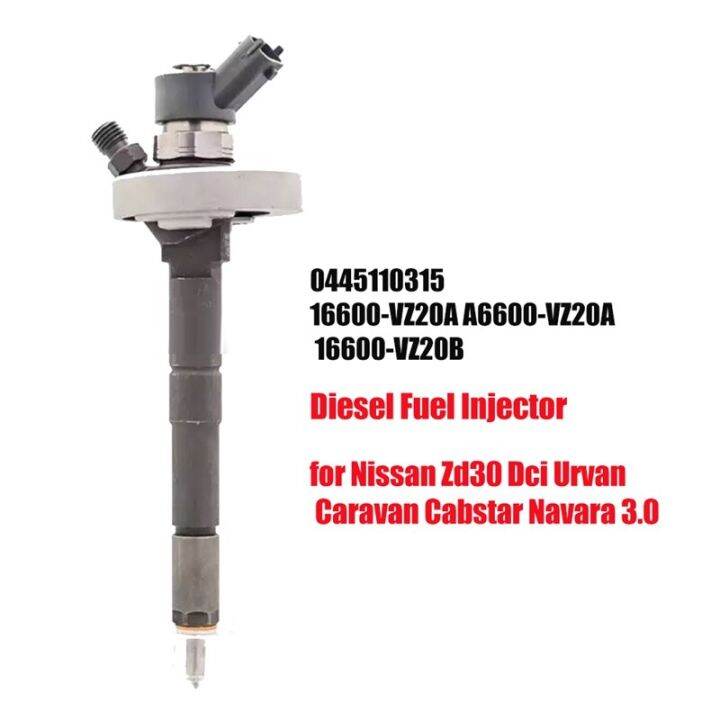 0445110315 Diesel Fuel Injector Nozzle For Nissan Zd30 Dci Urvan ...