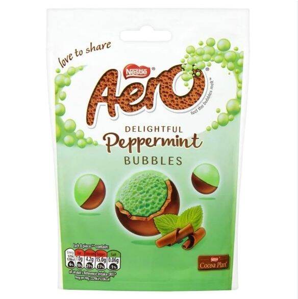 Aero peppermint bubbles 92g | Lazada.co.th