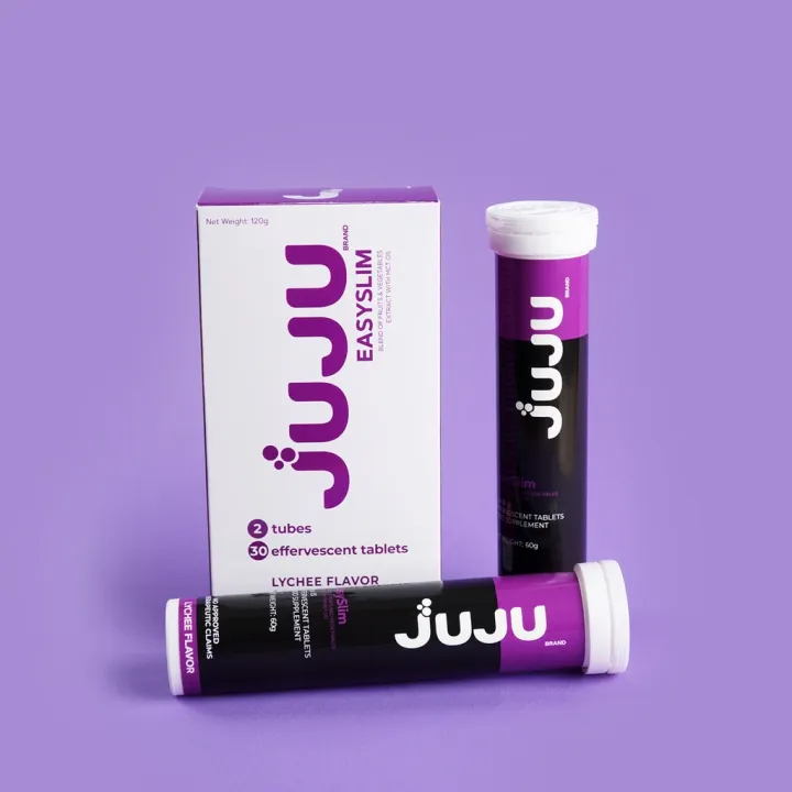 JUJU EasySlim - 1 Box (30 Effervescent Tablets) Best for Slimming ...