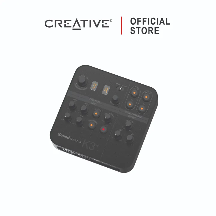 CREATIVE Sound Blaster K3+ External USB Sound Card/Mixer/interface ...