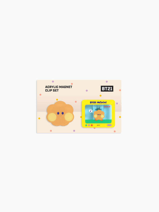 BT21 BT21 BTS Idoll SHOOKY Magnet Mini ชุดที่หนีบ | Lazada.co.th