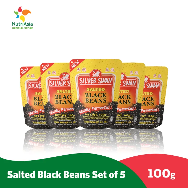 Silver Swan Salted Black Beans 100g Set of 5 | Lazada PH