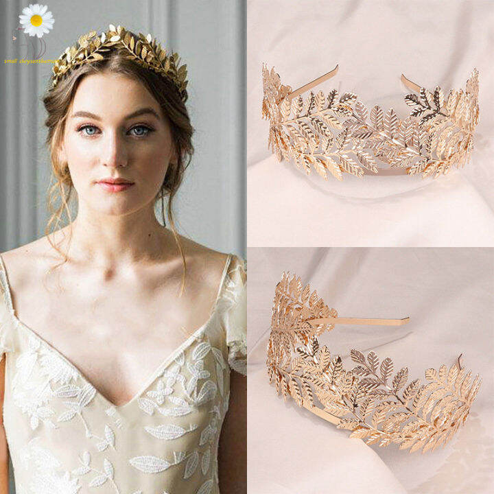 Gold Leaf Headband Greek Goddess at Patrick Drago blog