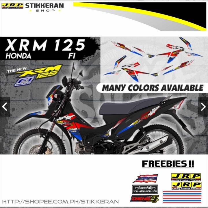 HONDA XRM 125 FI JRP X DAENG THAILAND DECAL ♝ | Lazada PH