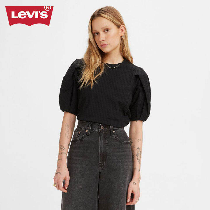 Levi's® Women's Zaida Sculptural Blouse A3359-0004 | Lazada PH