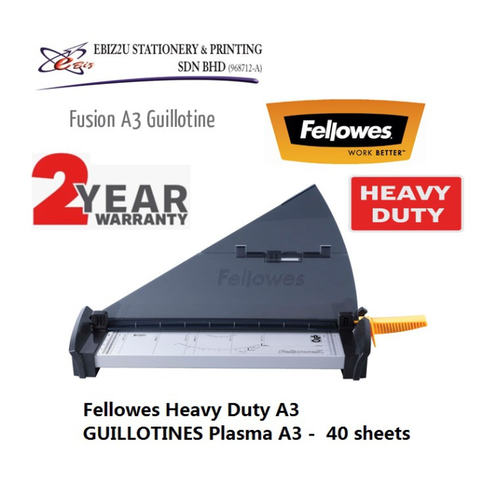 Fellowes GUILLOTINES Fusion A3 -10 sheets (Paper Cutter, Paper Trimmer ...