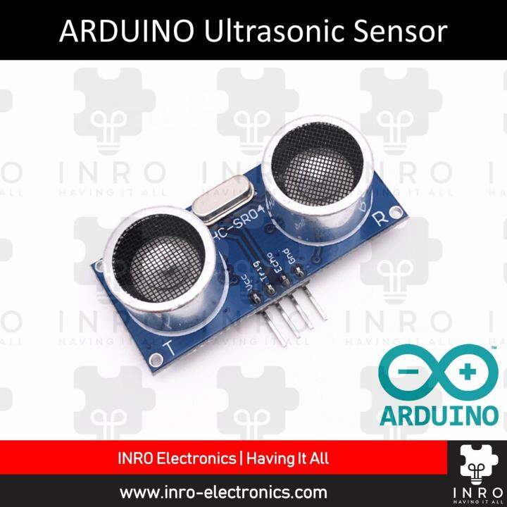 Arduino Ultrasonic Sensor, HR-SC04 | Lazada