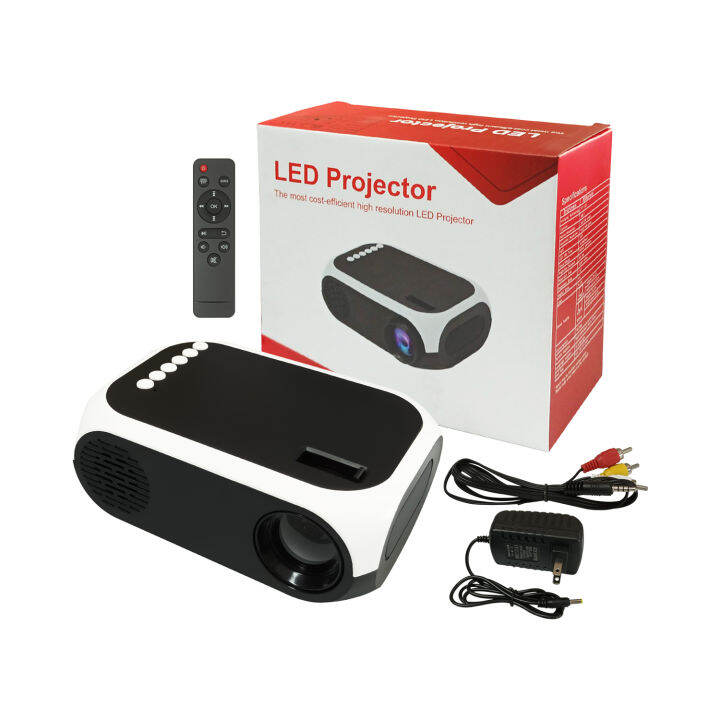 High Resolution LED Projector (1920x1080 pixels) TFT LCD | Lazada PH