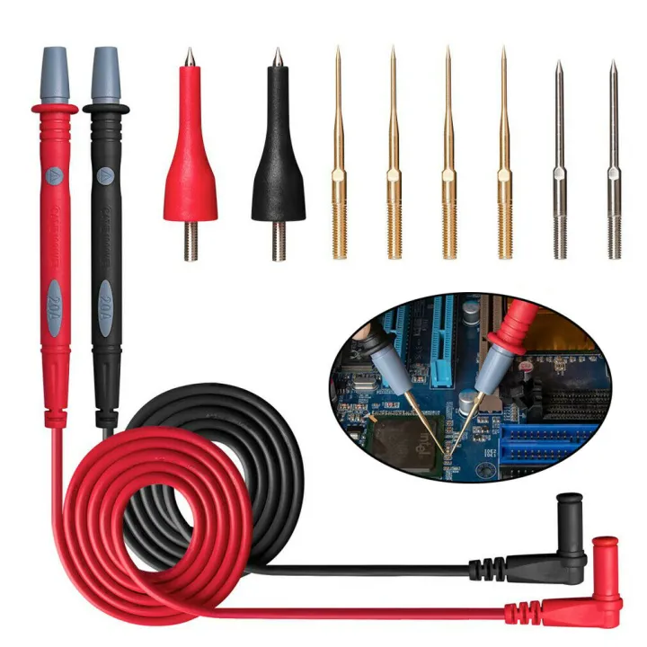 8in1 Meter สำหรับ Pins Clip Fluke Multimeter Kit Test | Lazada.co.th