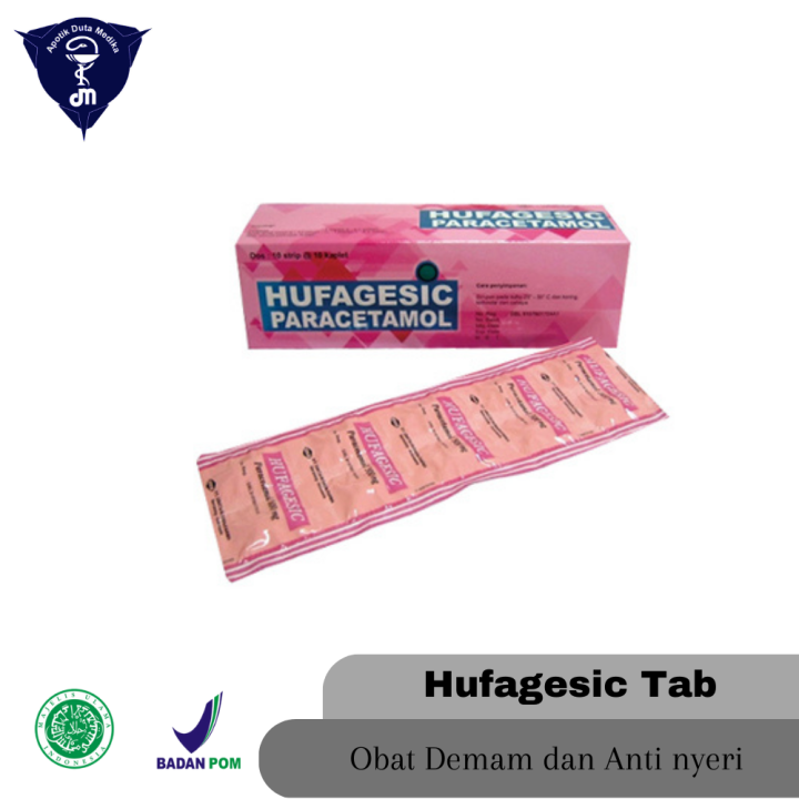 Hufagesic 10 Kaplet - Menurunkan demam dan rasa nyeri pada otot/ sendi ...