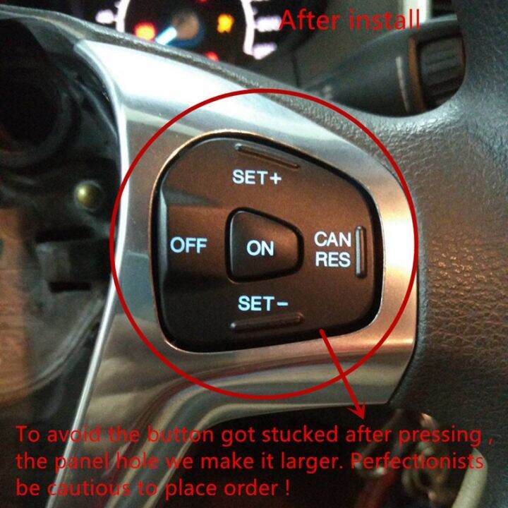 Steering Wheel Panel Cruise Control Switch Button for Ford Fiesta MK7 ...