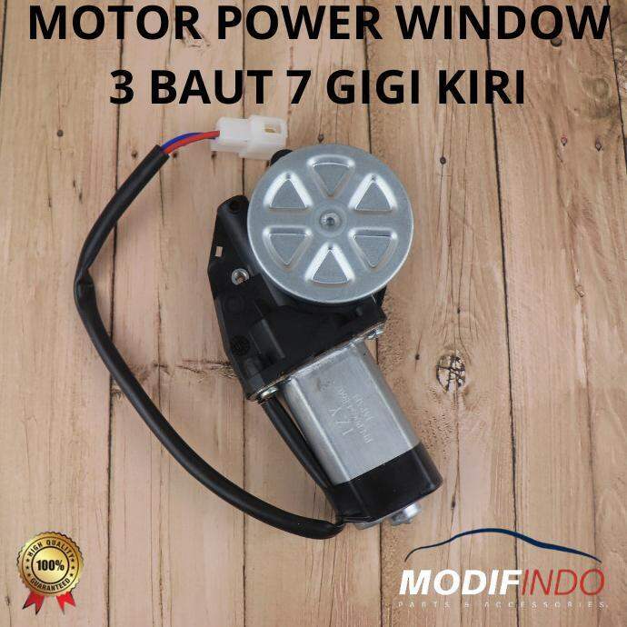 Motor Dinamo Power Window Jendela Mobil 3 Baut 7 Gigi Kiri | Lazada ...