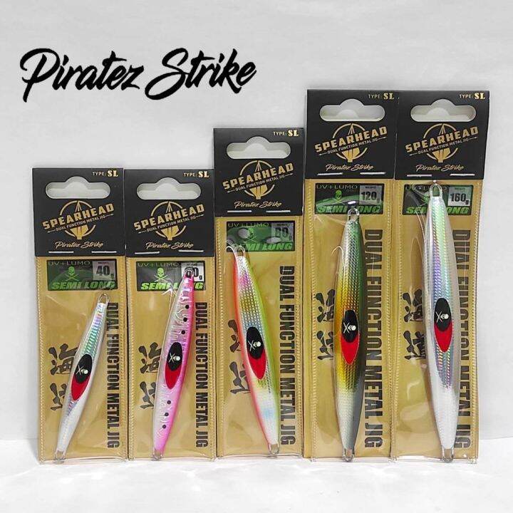 PIRATEZ STRIKE SPEARHEAD DUAL FUNCTION METAL JIG | Lazada