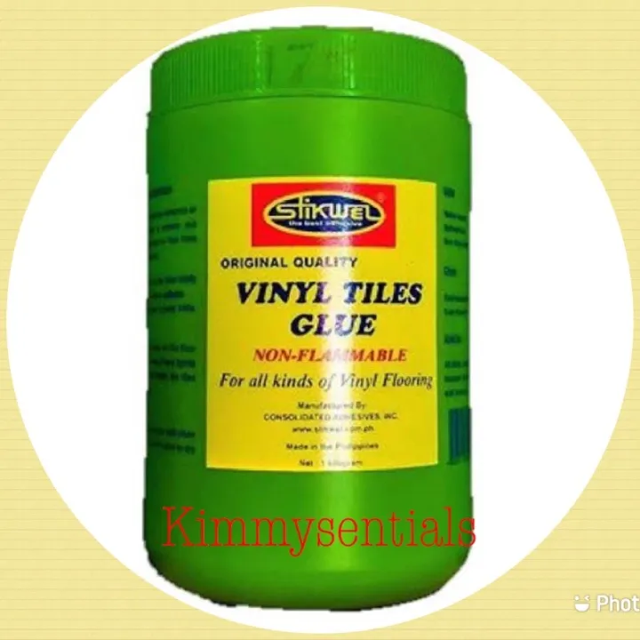 Stikwel Vinyl Tiles Glue 1 kilo Original Quality, for all kinds of ...