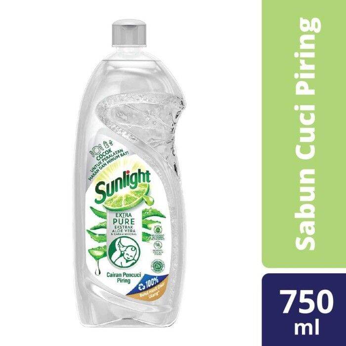 Sunlight Extra Pure botol 750ml | Lazada Indonesia