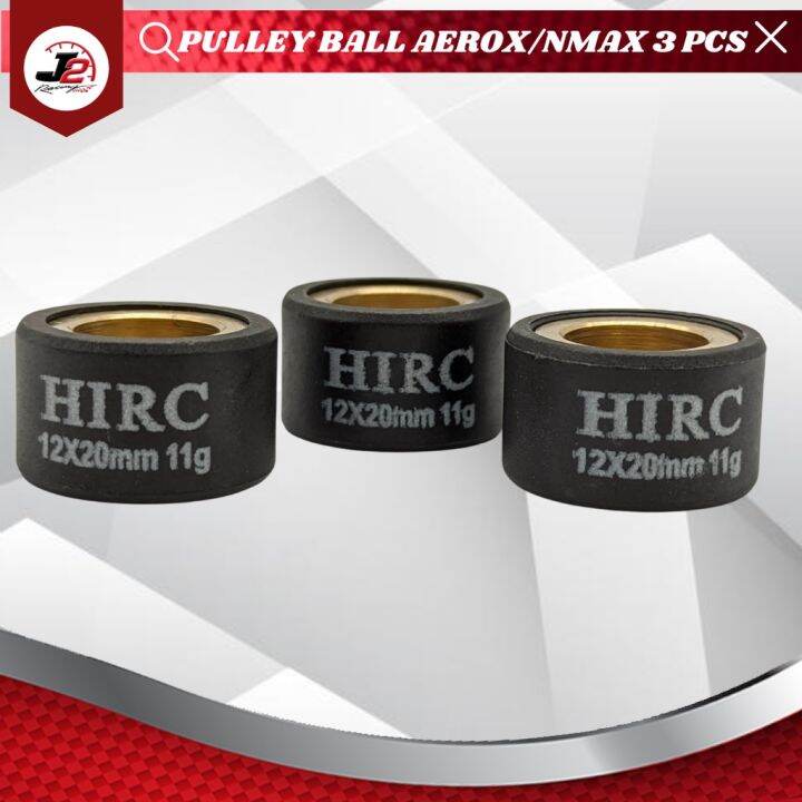 MOTORCYCLE HIRC PULLEY BALL NMAX/AEROX/MIO 3 PCS | Lazada PH