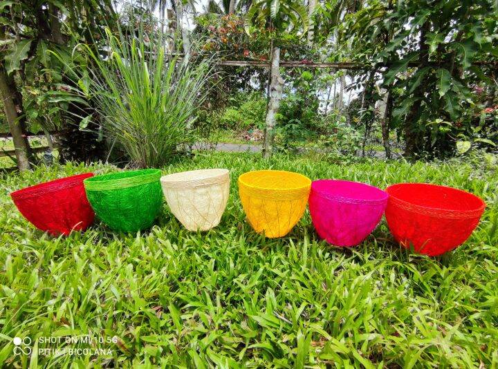 Bicol Made Abaca Planters/Pots | Lazada PH