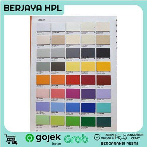 TACO HPL Pelapis Furniture Rumah Warna Polos / Solid Color / Kode AA / | Lazada Indonesia