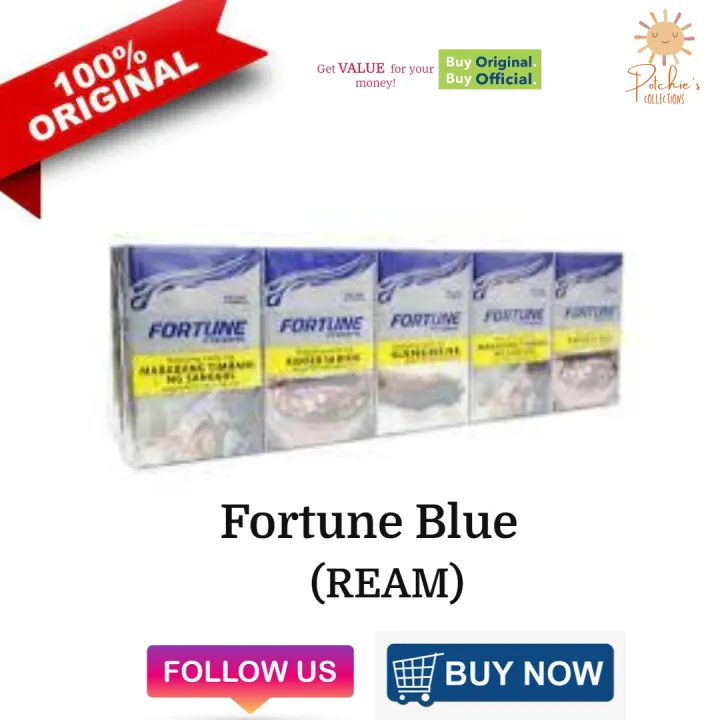 Fortune Blue Ream (10 Packs, Flip-top) | Lazada PH