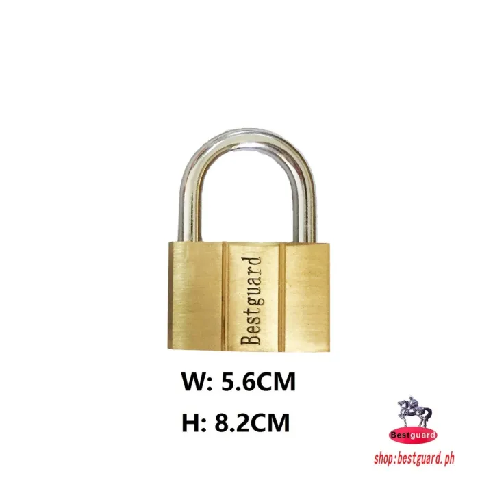 Tuberose BESTGUARD BRASS PADLOCK 60MM A296 | Lazada PH