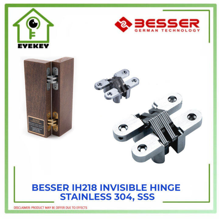BESSER IH218 INVISIBLE HINGE STAINLESS 304 SSS | Lazada PH
