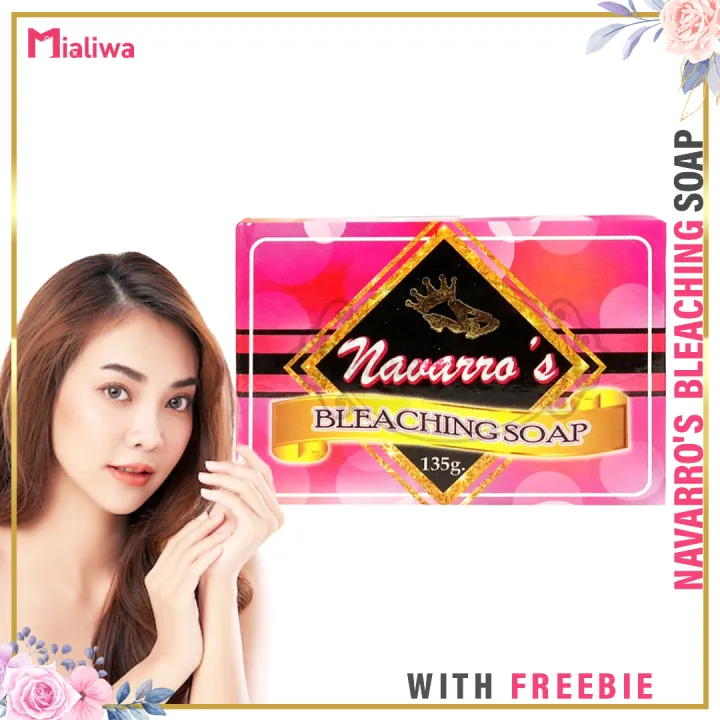 Navarro's Bleaching Soap Sabon Pampaputi, Whitening Exfoliating Micro ...