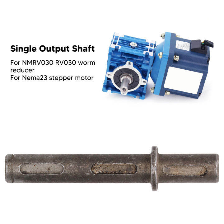 Worm Gear Reducer Shaft Easy To Install Single Output Shaft Alloy Steel ...