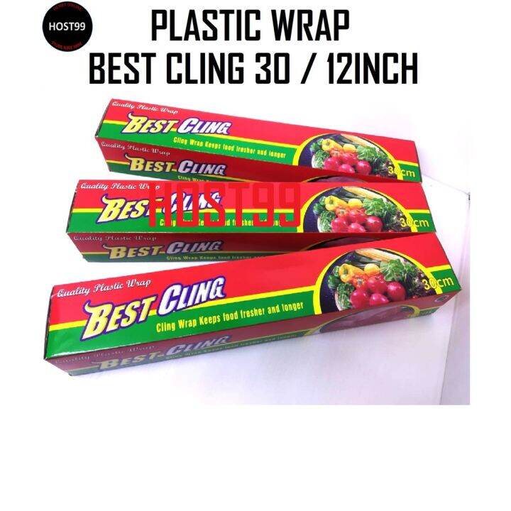 PLASTIC WRAPPING PLASTIK WRAP BENING PEMBUNGKUS MAKANAN BEST CLING 30 ...