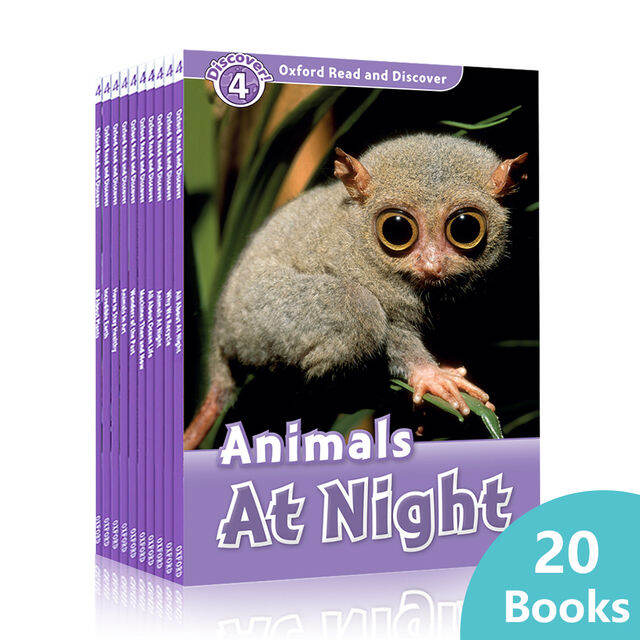 20books/set Oxford Read and Discover Level 4 Reading Tree Children's in ...