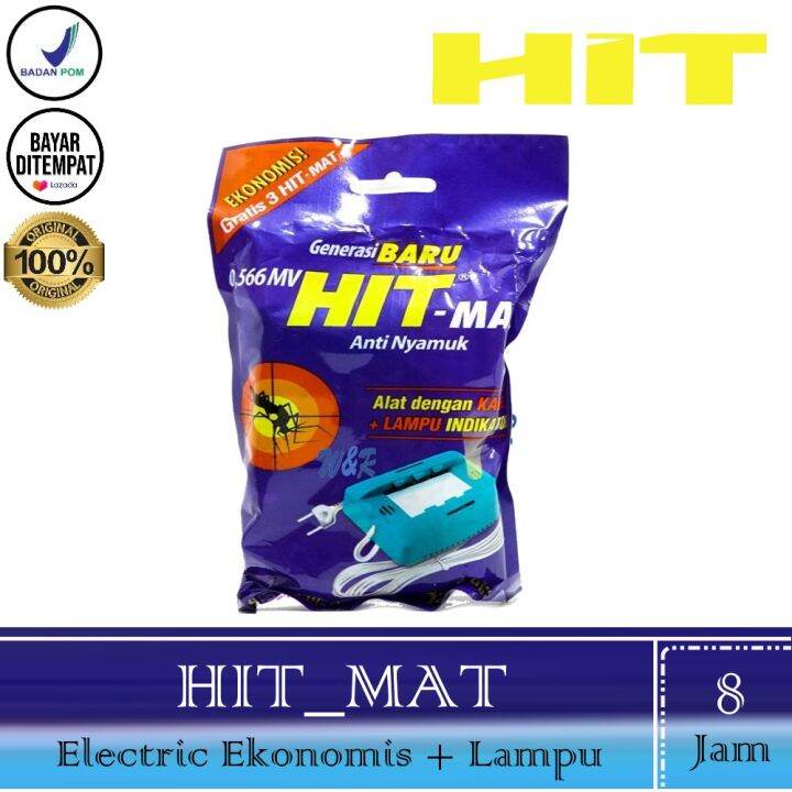 Hit Electric Ekonomis Set Lampu Obat Anti Nyamuk | Lazada Indonesia