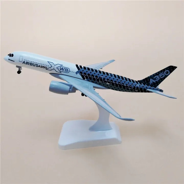 Airbus A350 XWB Factory Livery 20cm Die-Cast Aircraft Model on Stand ...