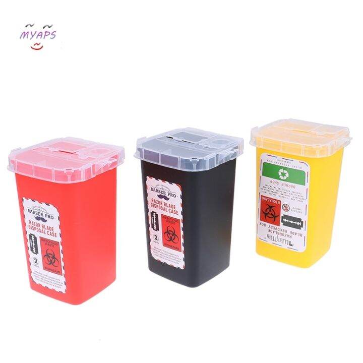 Piercing Needles Disposal Collect Box Tattoo Artist Waste Box Plastic ...