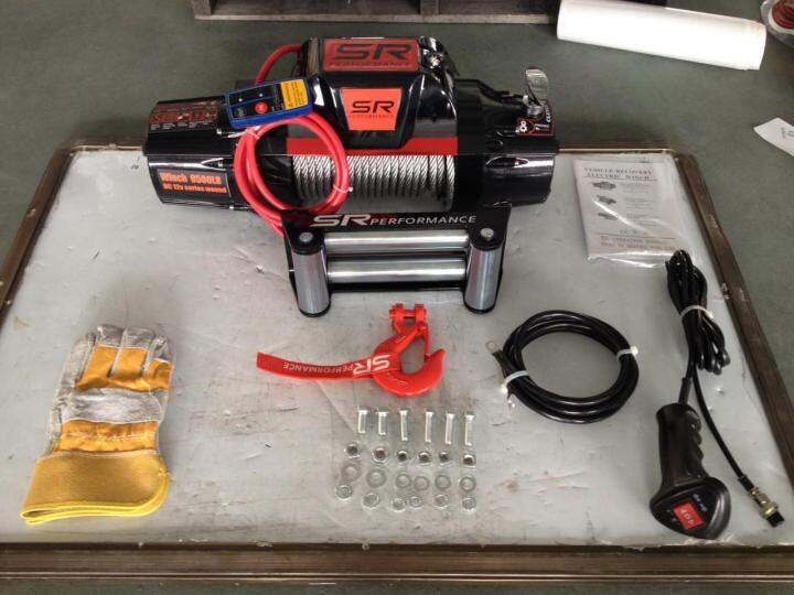 SR Power Winch electric Premium winch motor recovery offroad 4x4 13 ...