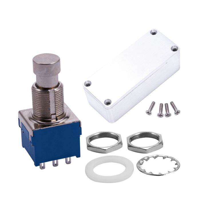 2 Set Accessories:1 Set Guitar 9-Pin Latching Footswitch & 1 Set Stomp ...