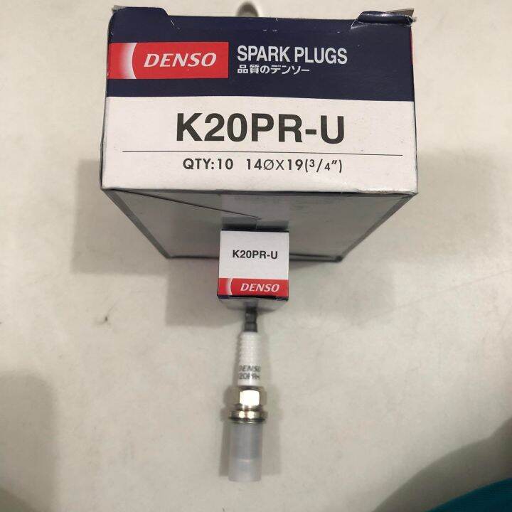 ORIGINAL/GENUINE DENSO 1PIECE SPARK PLUG (K20PR-U) | Lazada PH