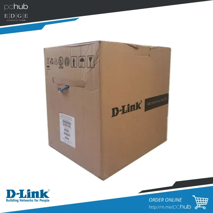 Dlink CAT5E, UTP cable, box ~305mtrs | Lazada PH