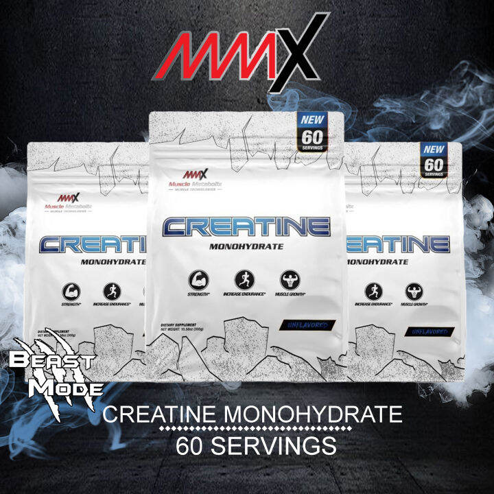 MMX Creatine Monohydrate 300 g Unflavored (60 serving) | Lazada