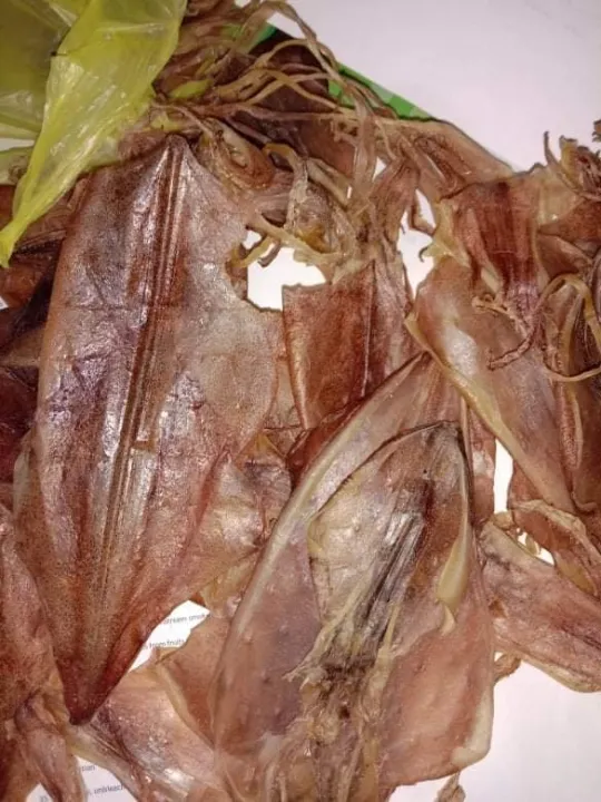 Tuyo, Dried Pusit fish, salt & sun dried, 1 KILO,perfect pang almusal ...