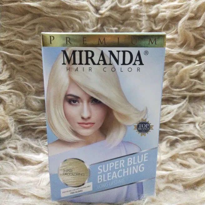 MIRANDA SUPER BLUE BLEACHING SUPER DECOLORING CAT HIGHLIGHT | Lazada ...