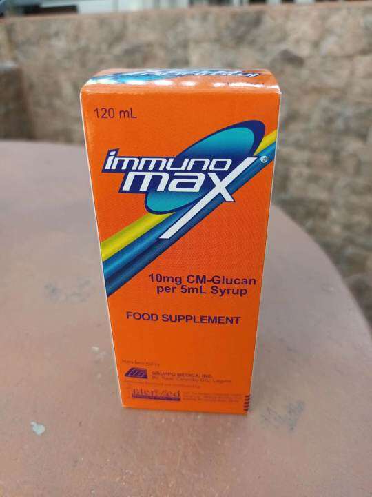 Immunomax 10mg CM-Glucan per 5ml Syrup Food Supplement 120ml | Lazada PH