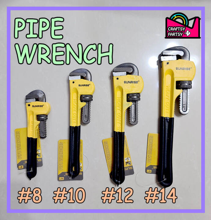 (PER PIECE) Pipe Wrench/ Yabe Tubo/ Yabi Tubo | Lazada PH
