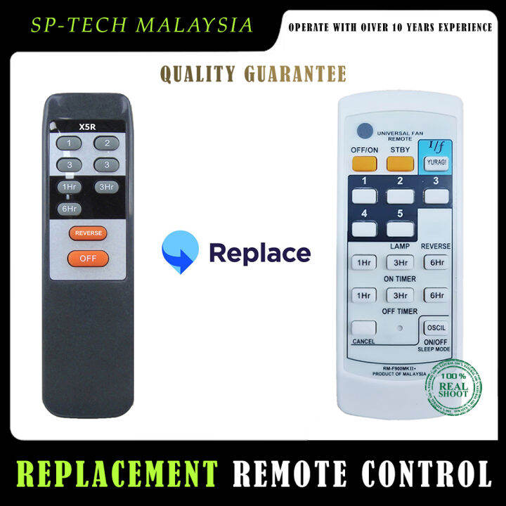 X5R Deka Fan REMOTE CONTROL [เปลี่ยน] | Lazada.co.th