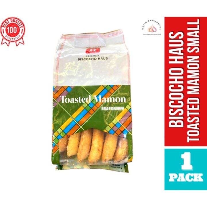 Biscocho Haus Toasted Mamon Small Pack Iloilo Pasalubong Nissin Bread ...