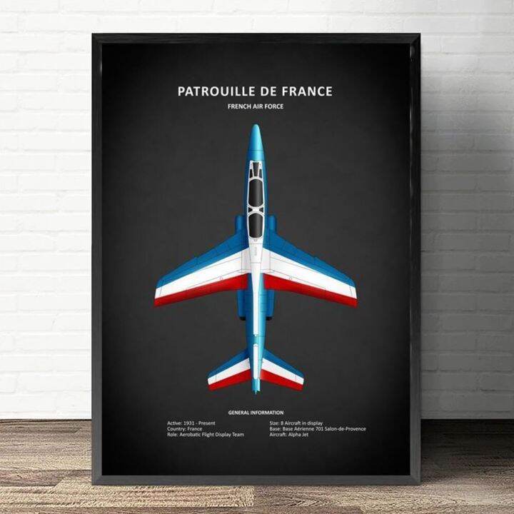 ทหาร Hiasan Kamar เครื่องบิน World เครื่องบินที่มีชื่อเสียง Series ผ้าใบวาดภาพโปสเตอร์โมเดิร์น ...